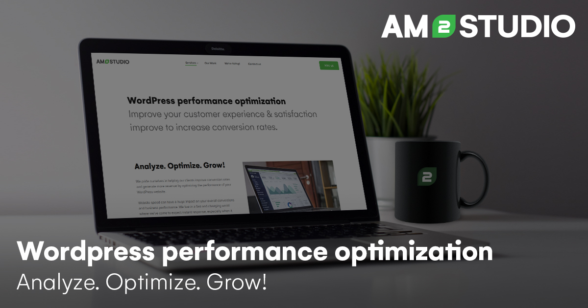 WordPress Performance optimization - AM2 Studio